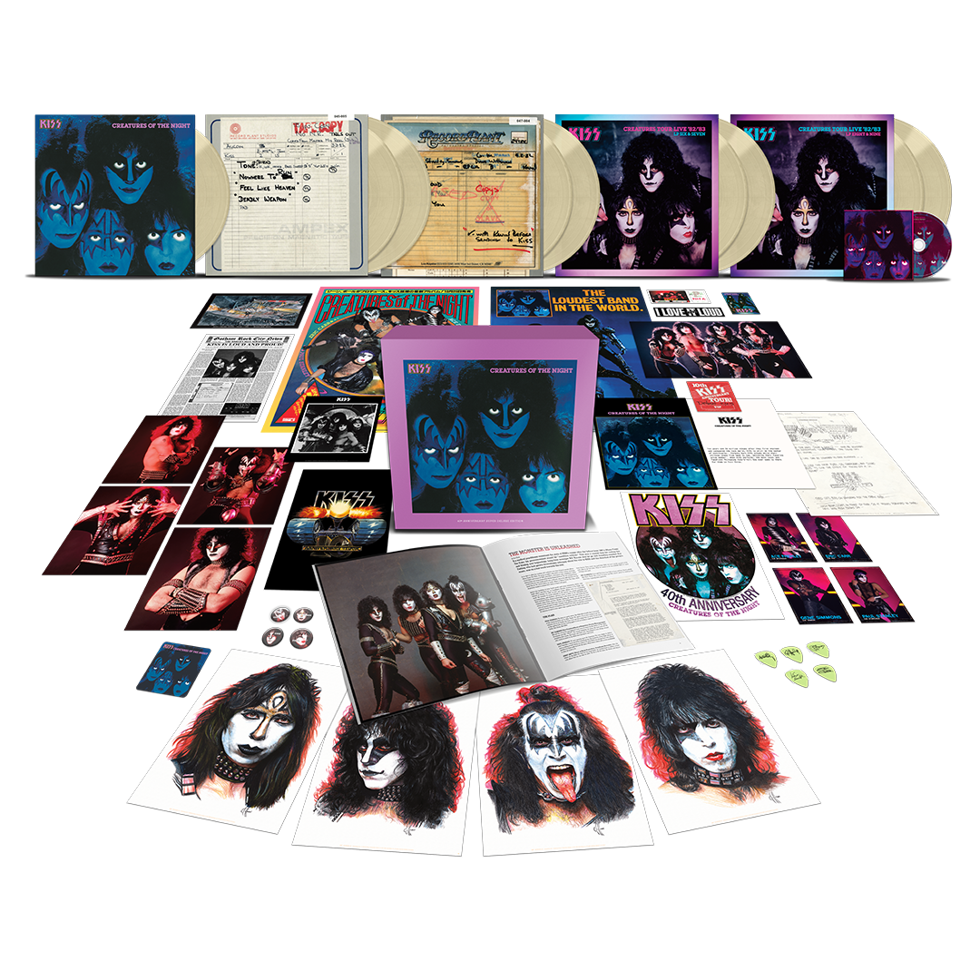 Creatures Of The Night 40th Anniversary (Super Deluxe Glow In The Dark ...