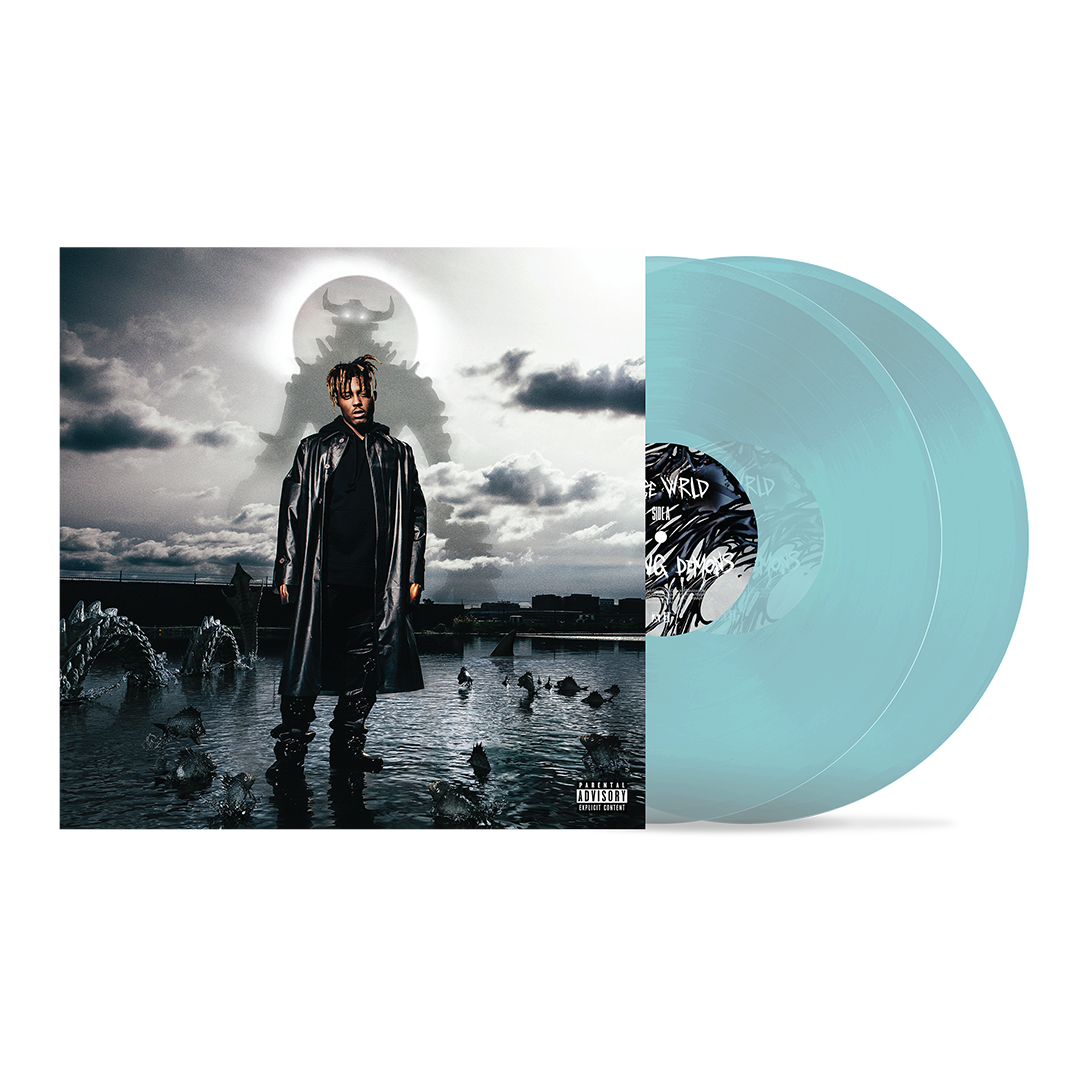 Juice WRLD - Fighting Demons (Exclusive Translucent Light Blue 2LP) by Juice WRLD | The Sound of ...