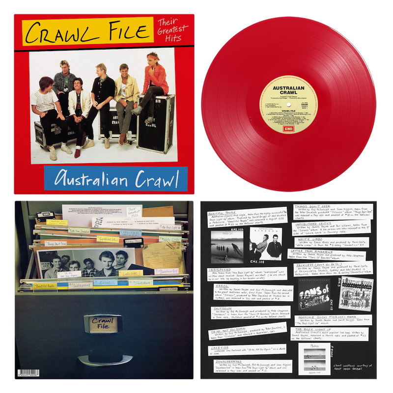 Australian Crawl - Crawl File (Red LP) by Australian Crawl | The Sound ...