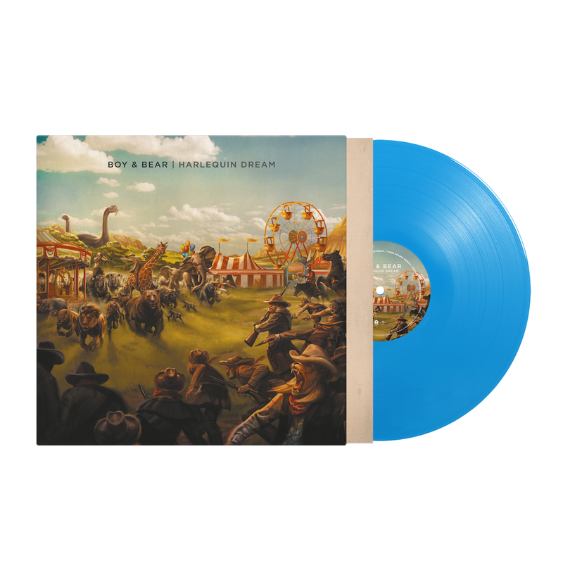 Boy & Bear - Harlequin Dream (Limited Edition 10th Anniversary Blue LP ...