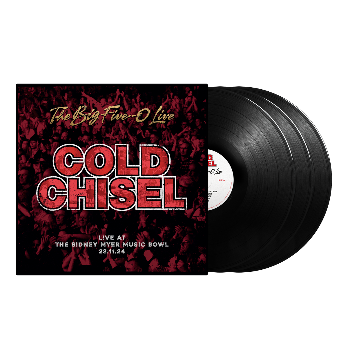 Cold Chisel - The Big Five-0 Live (3LP) by Cold Chisel | The Sound of ...