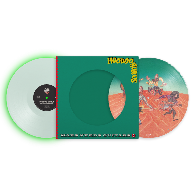 Hoodoo Gurus - Mars Needs Guitars - 40th Anniversary Edition (Glow In The Dark 2LP) by Hoodoo ...