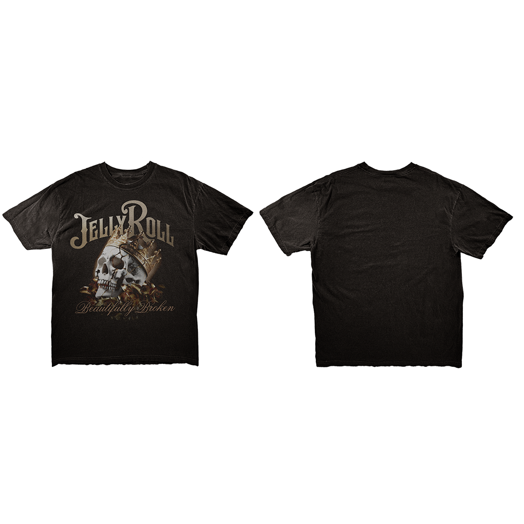 Jelly Roll - Beautifully Broken T-Shirt by Jelly Roll | The Sound of ...