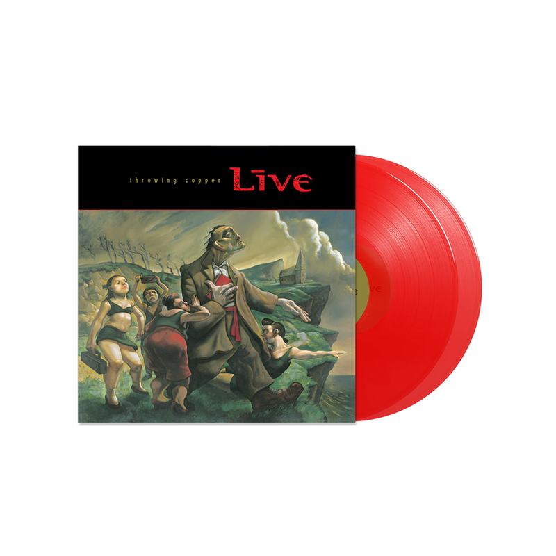 Live - Throwing Copper (Australian Exclusive Transparent Red 2LP) by ...